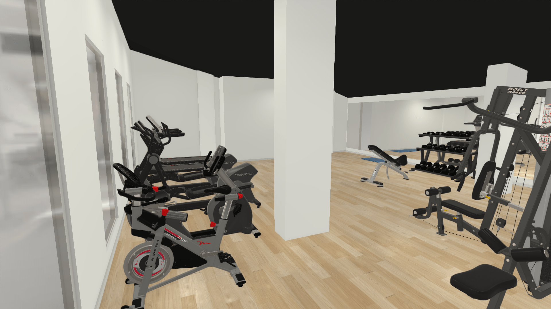 Gym · Corp Els Miralls – Cool-Corporate